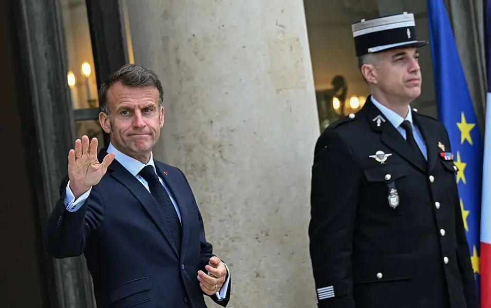 Macron trades playful words with King Charles over French joke