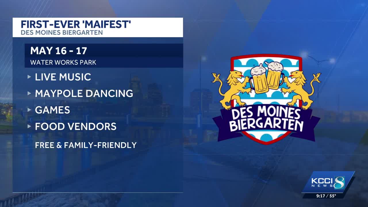 Des Moines Biergarten to host first-ever Maifest celebration