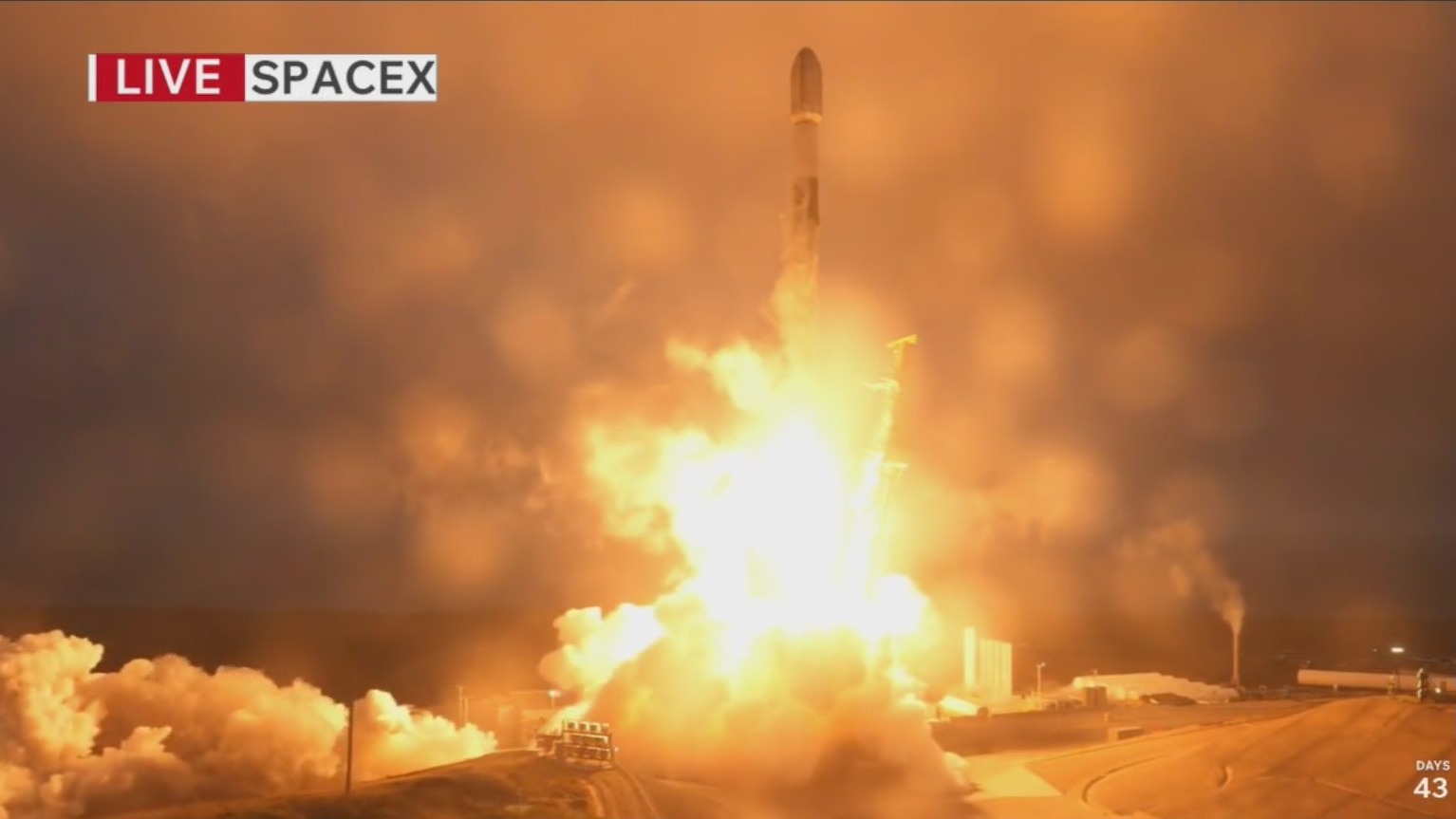 SpaceX rocket launch