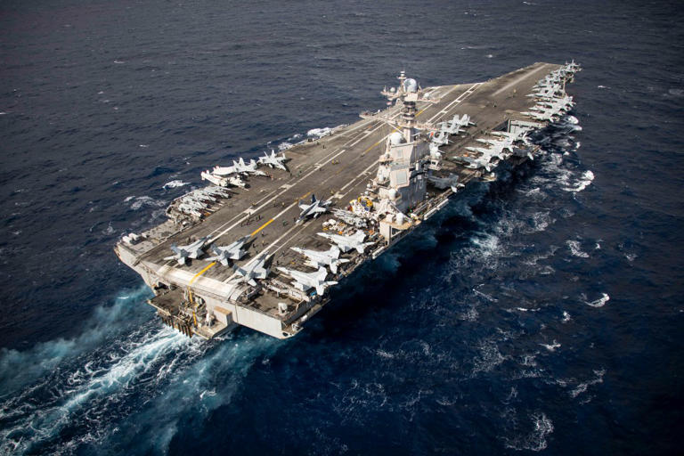 USS Gerald Ford coming home after record-setting deployment to Iran war ...