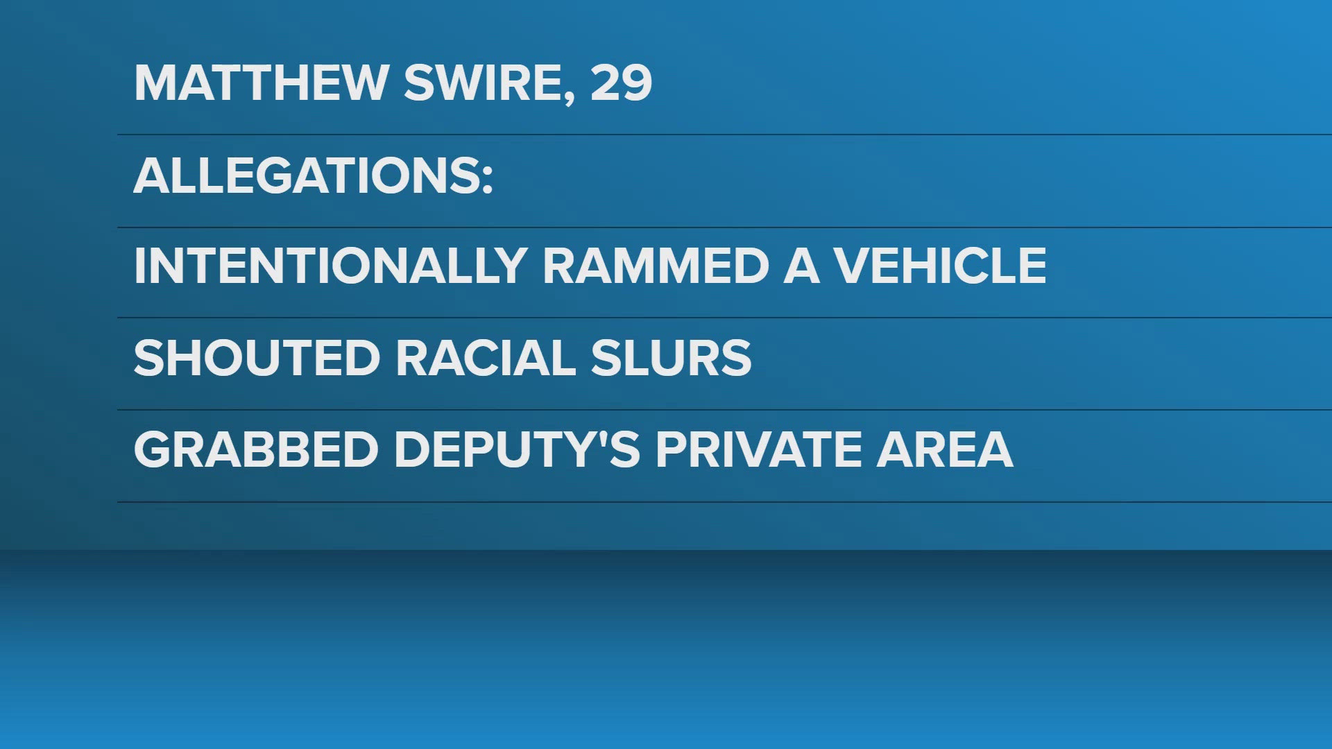 Northshore road rage suspect accused of sexually assaulting deputy ...