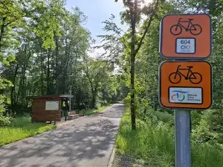 To jedna z piękniejszych tras rowerowych w Beskidach! Po płaskim ...