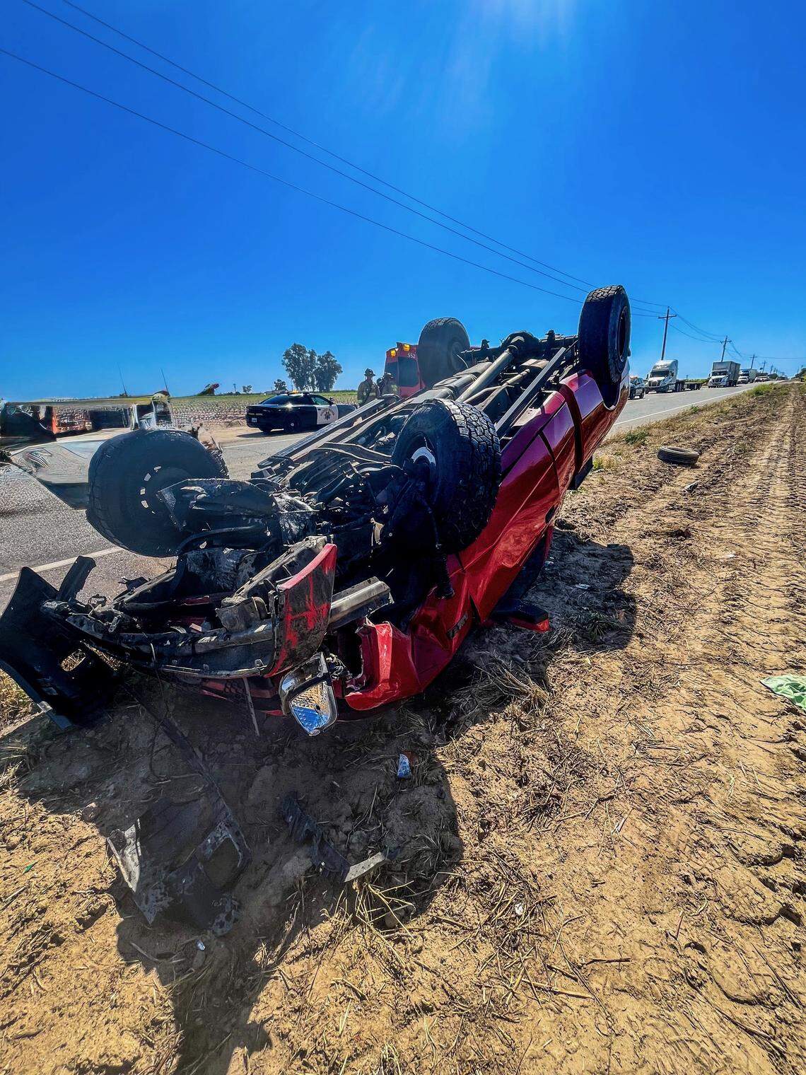Two hospitalized after head-on crash in Fresno County; one driver arrested