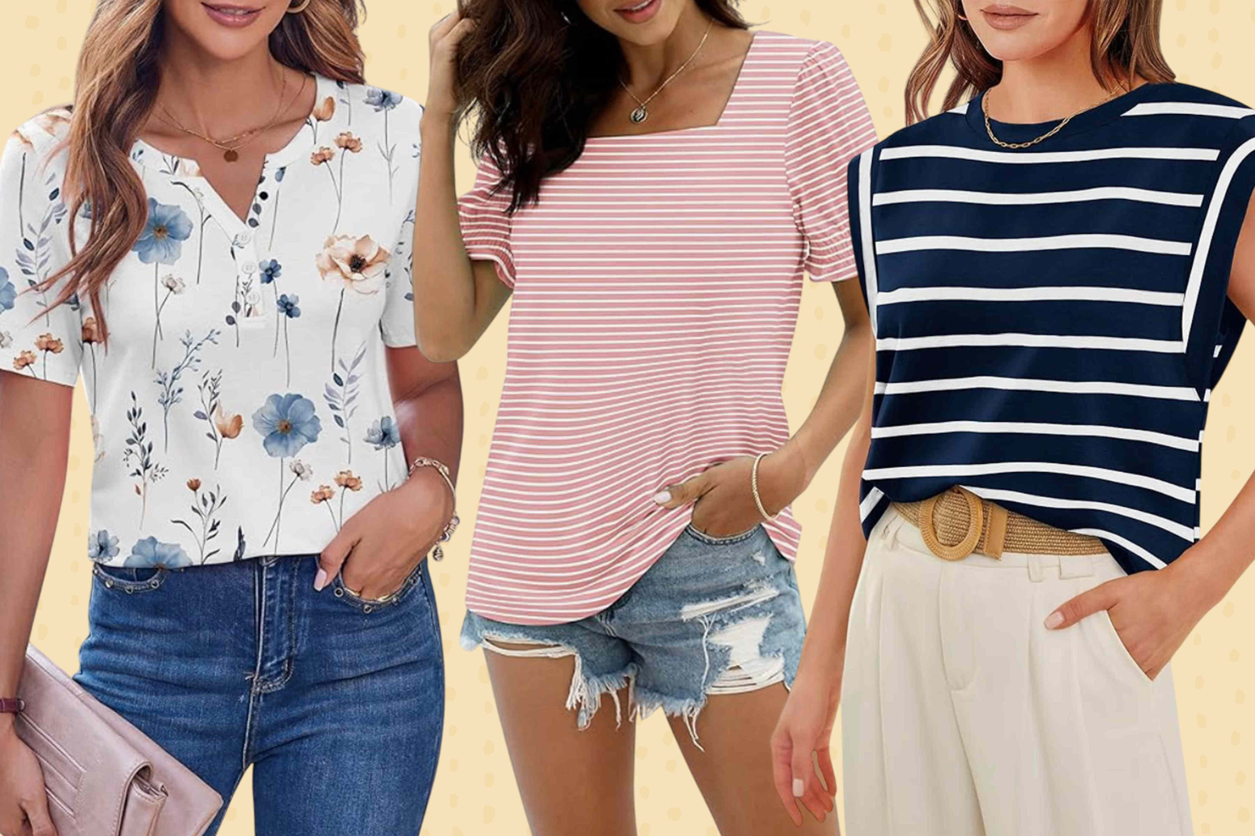 Amazon's best-selling T-shirts are the spring layering staple you need ...