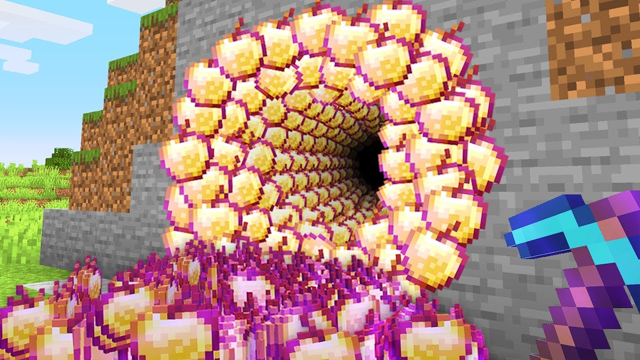 Minecraft, but there are custom dimensions