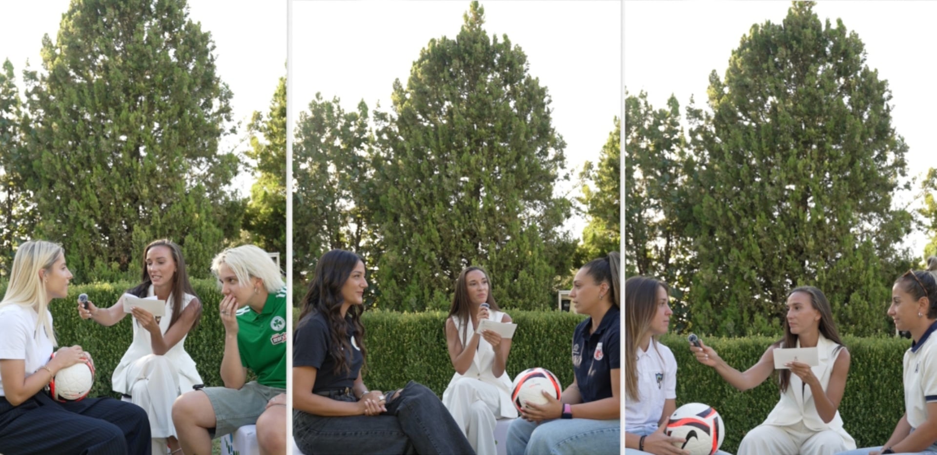 To 45 second challenge της Allwyn σε 6 αθλήτριες της Women’s Football ...