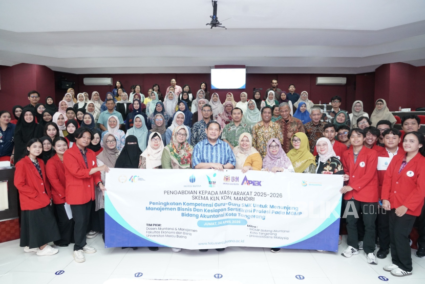 UMB–USM latih 60 guru akuntansi SMK Tangerang, bahas pajak hingga AI