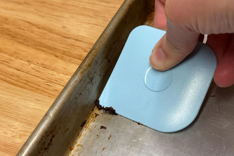 These $6 pan scrapers cut my cleanup time in half—no more soaking or ...