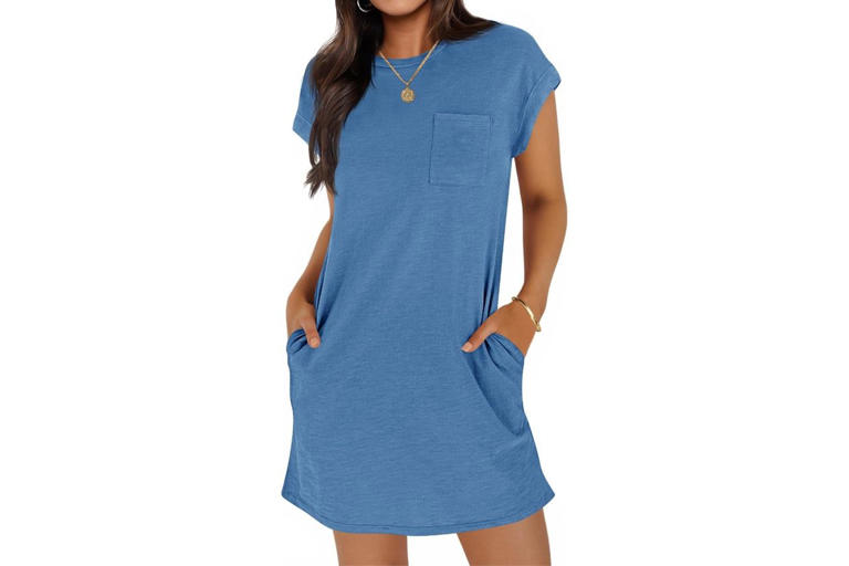 These 11 easy T-shirt dresses were made for travel, errands, and ...