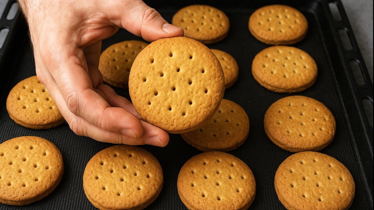 Homemade digestive biscuit recipe | Healthy & easy to make