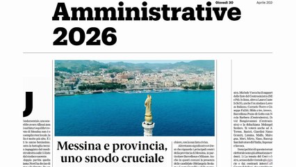 Rassegna stampa 30-04-2026 edizione Messina