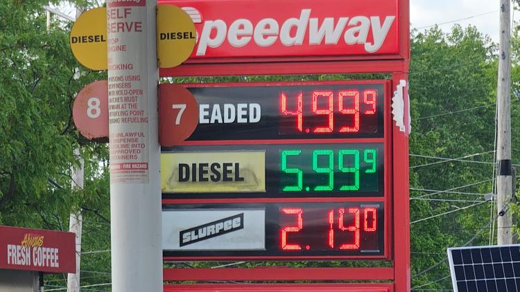 Indianapolis gas prices surge amid global tensions, reaching $4.99 in ...
