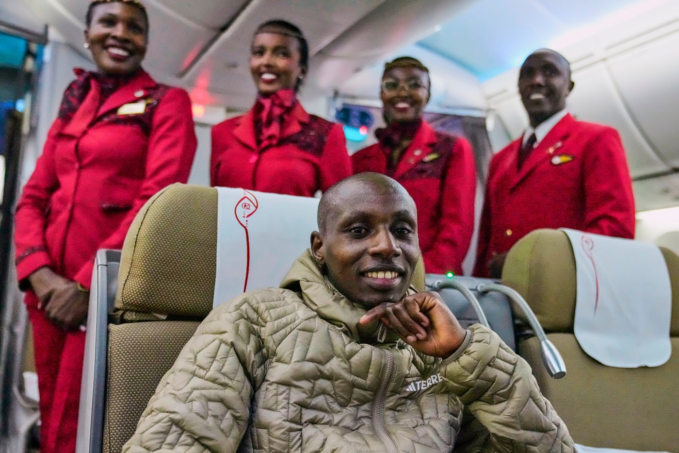 Kenya gives a hero's welcome to marathon record breaker Sabastian Sawe