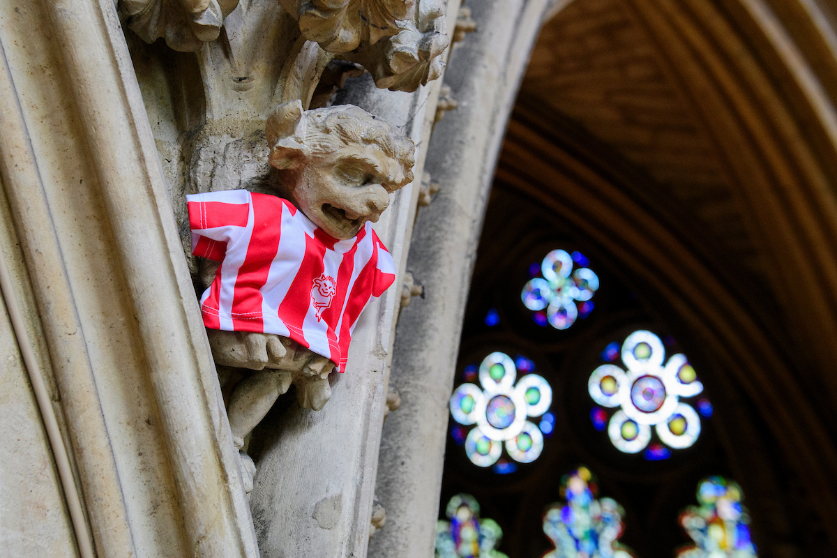 Lincoln Cathedral’s most famous resident has a new look!