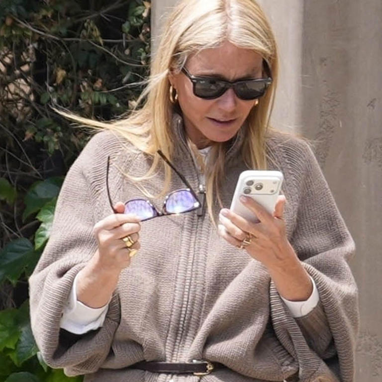 Gwyneth just gave us the chicest way to wear a sweater with jeans in 2026