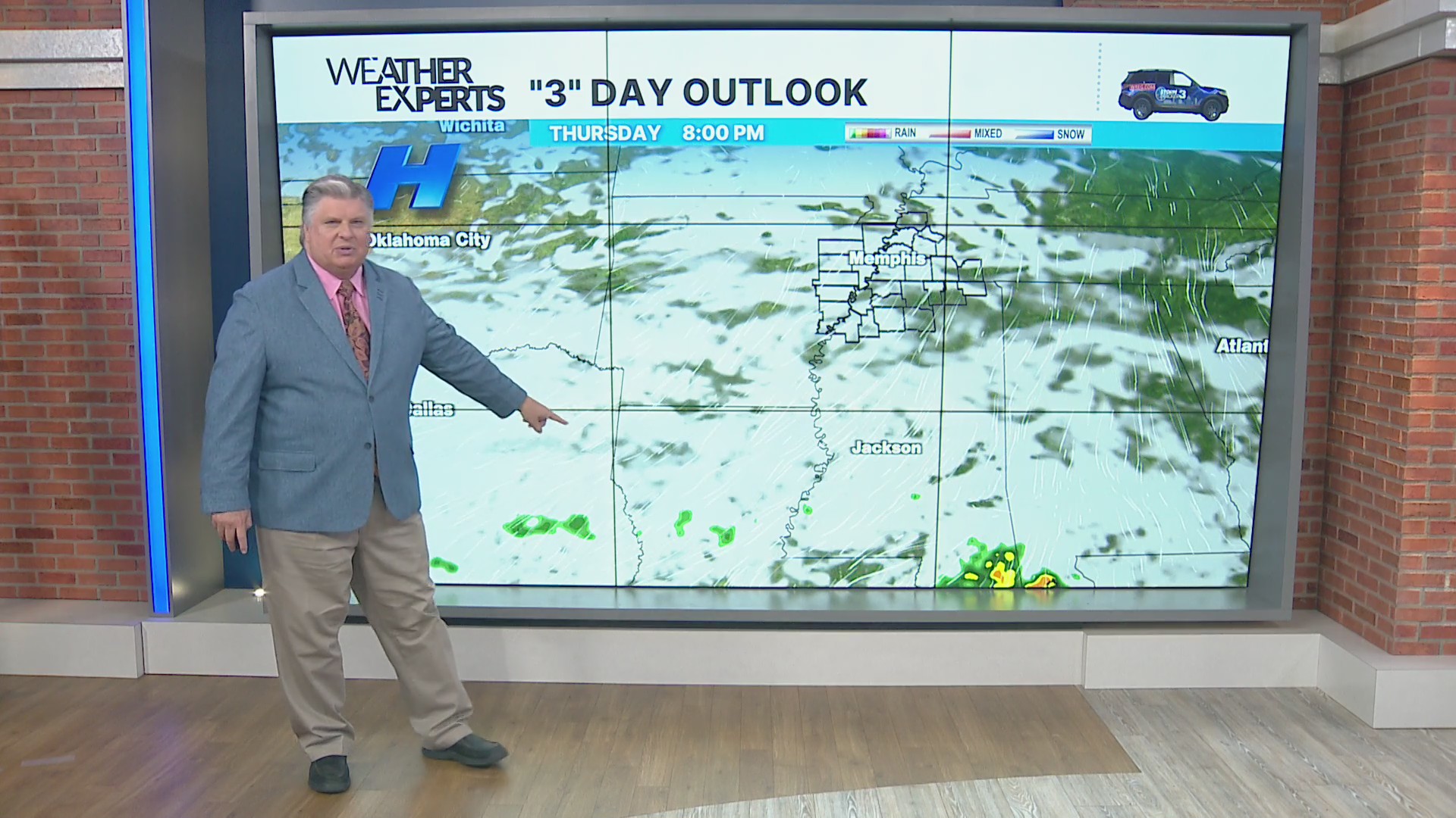 WREG Memphis weather Thursday April 30th