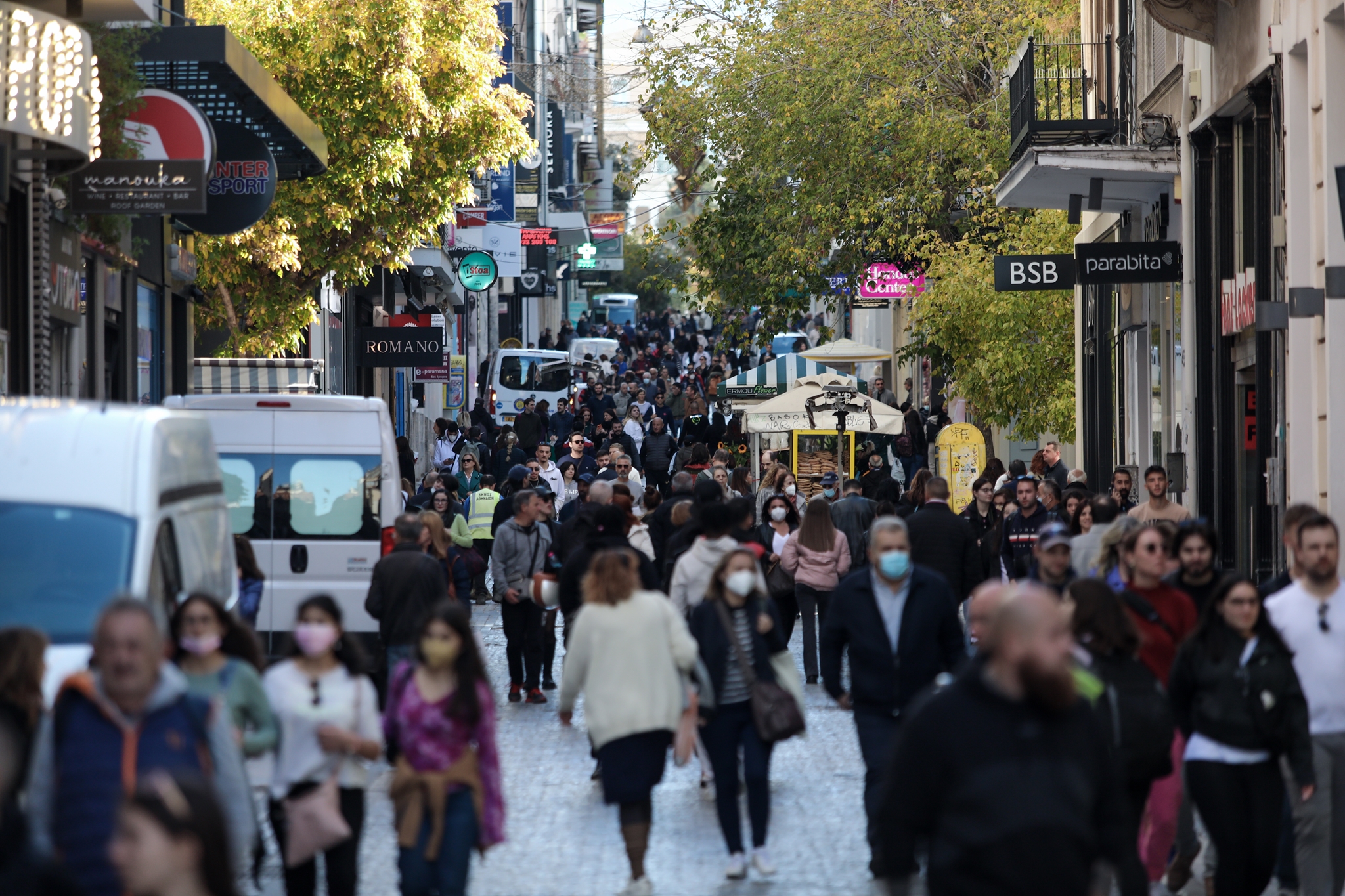 Αύξηση 7,2% του τζίρου στο λιανεμπόριο τον Φεβρουάριο