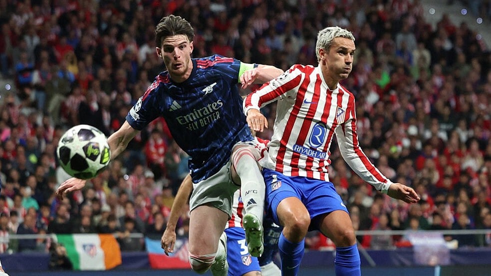 Atletico Madrid and Arsenal fail to edge out one another, draw 1-1 in ...