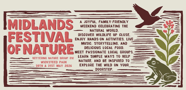 Midlands Festival of Nature 2026 returns to Wicksteed Park following ...