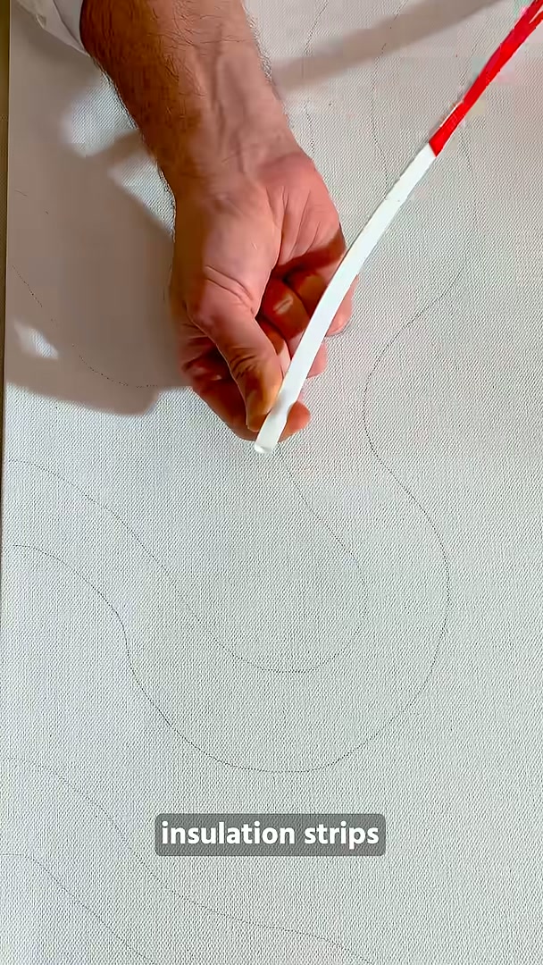 Minimal curved lines, straight major impact with this art piece