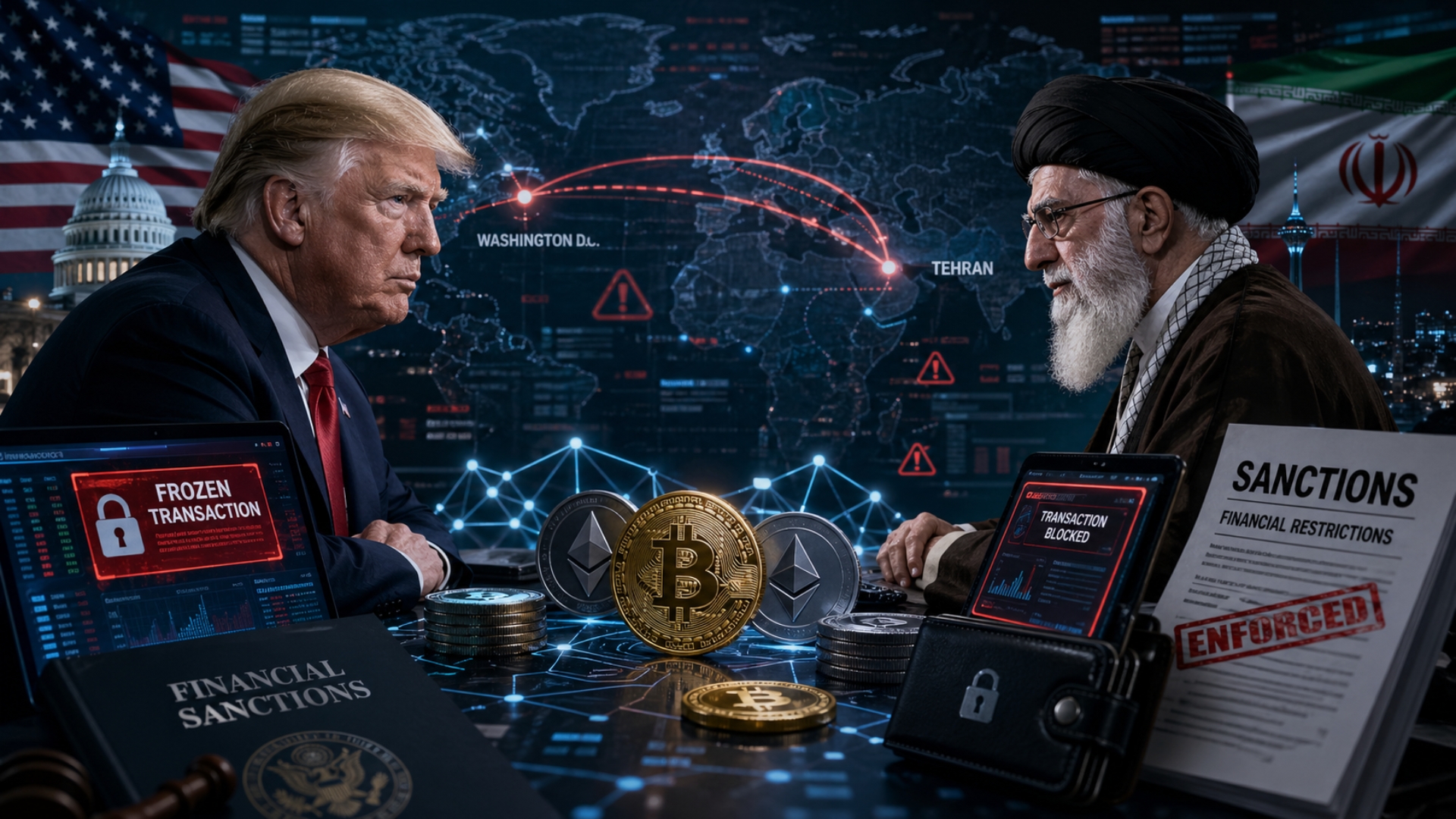 Crypto becomes the new US.-Iran battlefield - how sanctions are ...