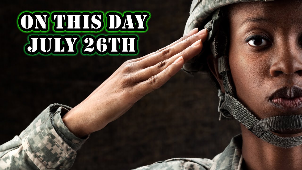 Truman Desegrgates the Army July 26th (Bloopers at end.)