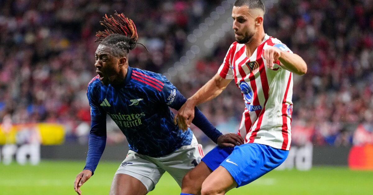 Atletico v Arsenal was 'football on codeine' as Eze accused of dive
