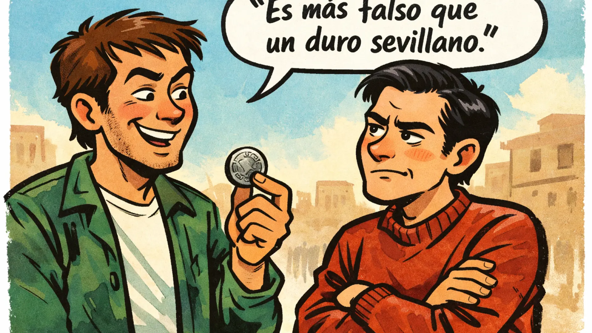 La curiosa historia tras la expresión 'Es más falso que un duro sevillano'