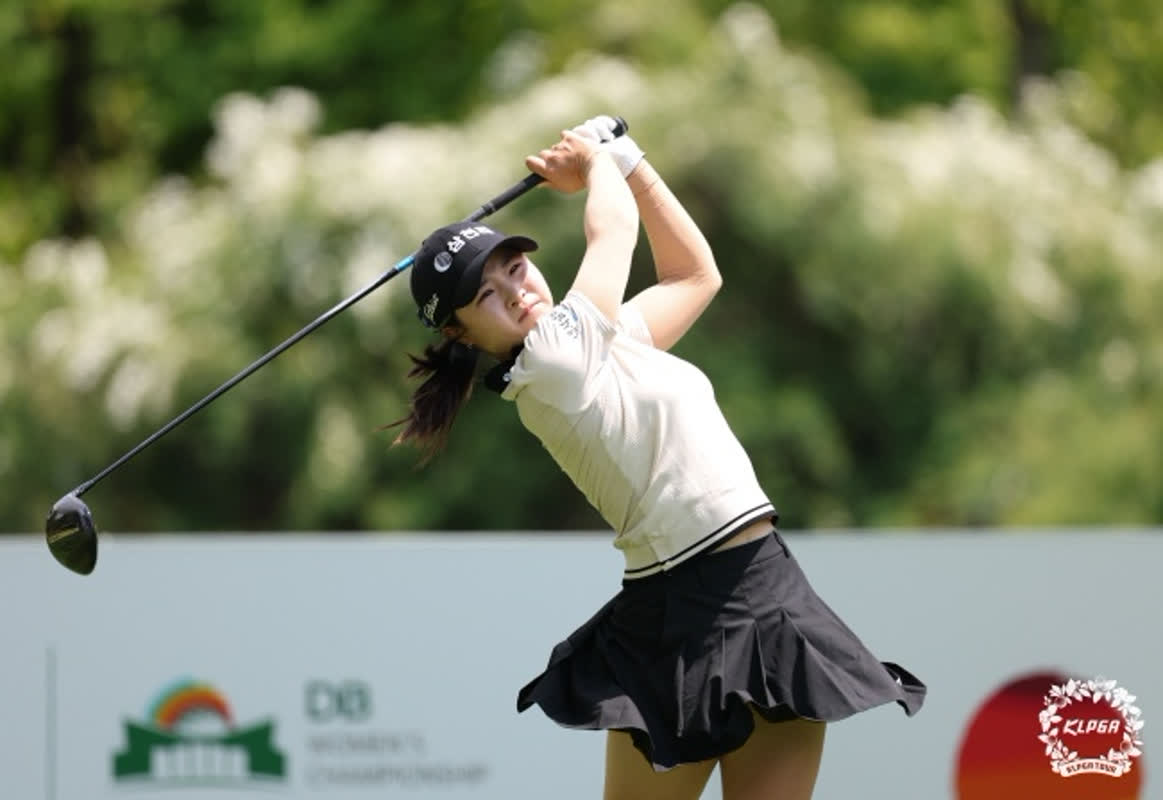 고지원, KLPGA 신설대회 DB 위민스 챔피언십 첫날 선두