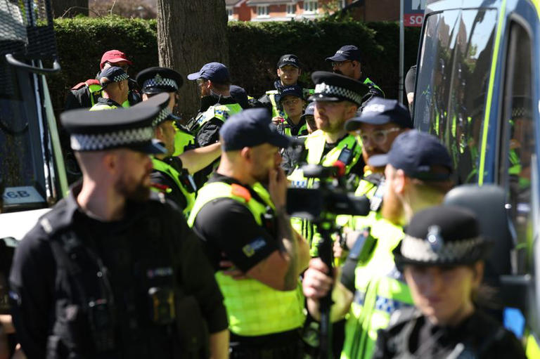 Cheshire Police issue new update after 500 officers raid Ahmadi ...