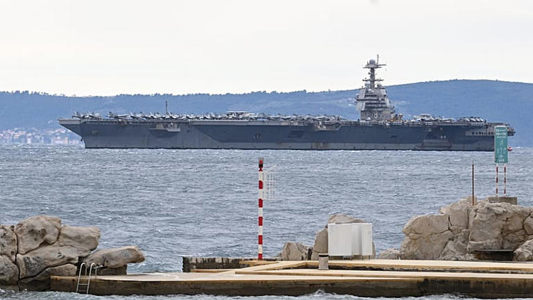 The 'giant' heads home: After war missions and Maduro capture, a record ...