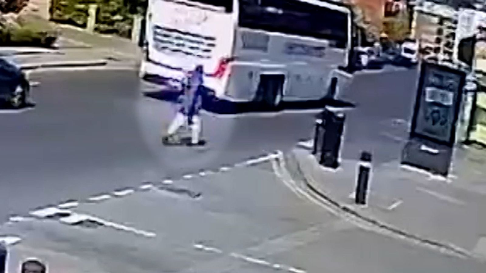 Golders Green suspect moments after first attack
