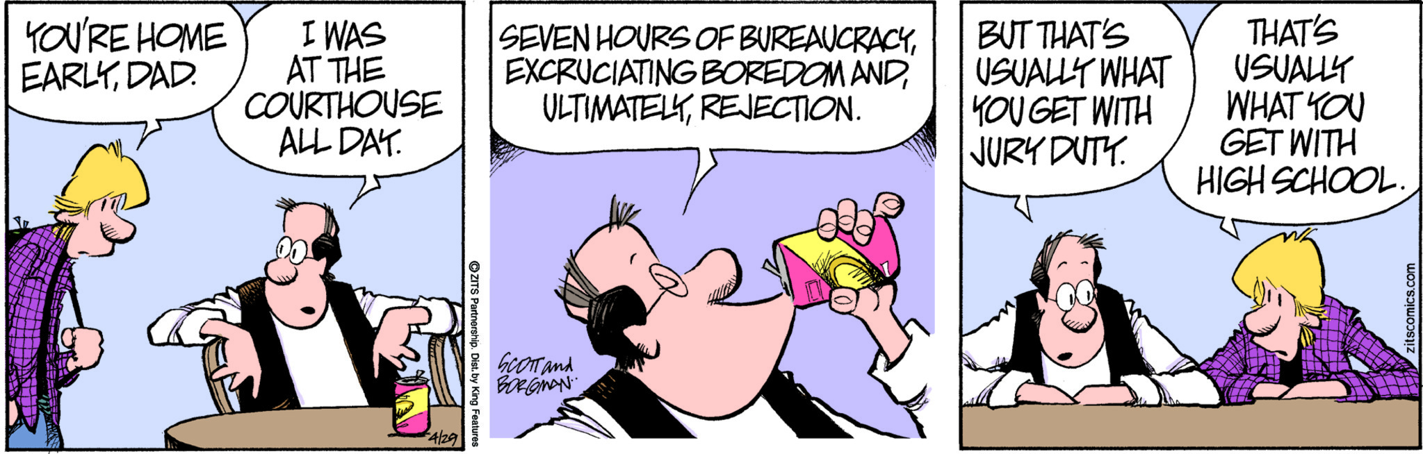 Zits by Jerry Scott and Jim Borgman