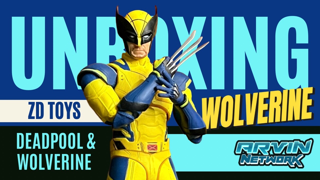 ZD Toys Wolverine 1:10 figure unboxing and showcase from Deadpool and ...