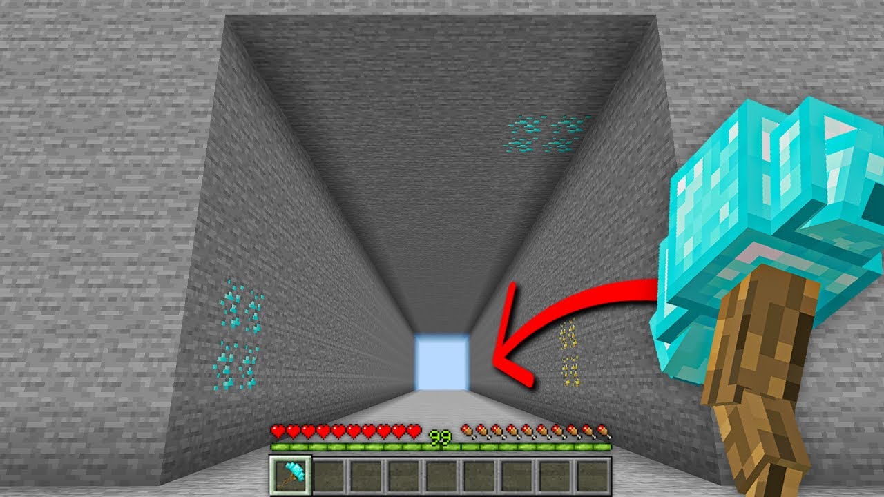 Minecraft, but there are custom pickaxes