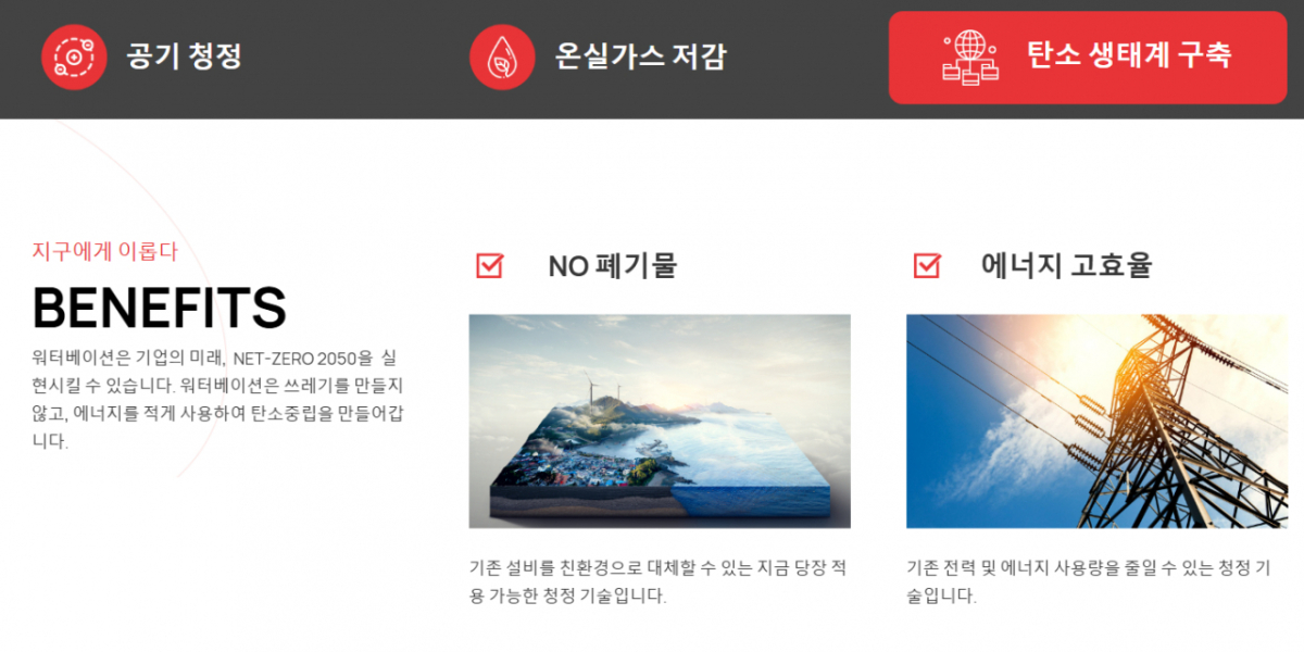 물 기반 공기정화 '워터베이션', 프리A 투자유치…B2B 공략 가속