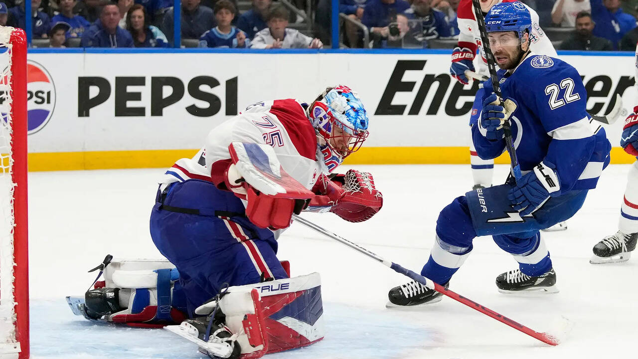 Tampa Bay Lightning face elimination after home playoff loss to Canadiens