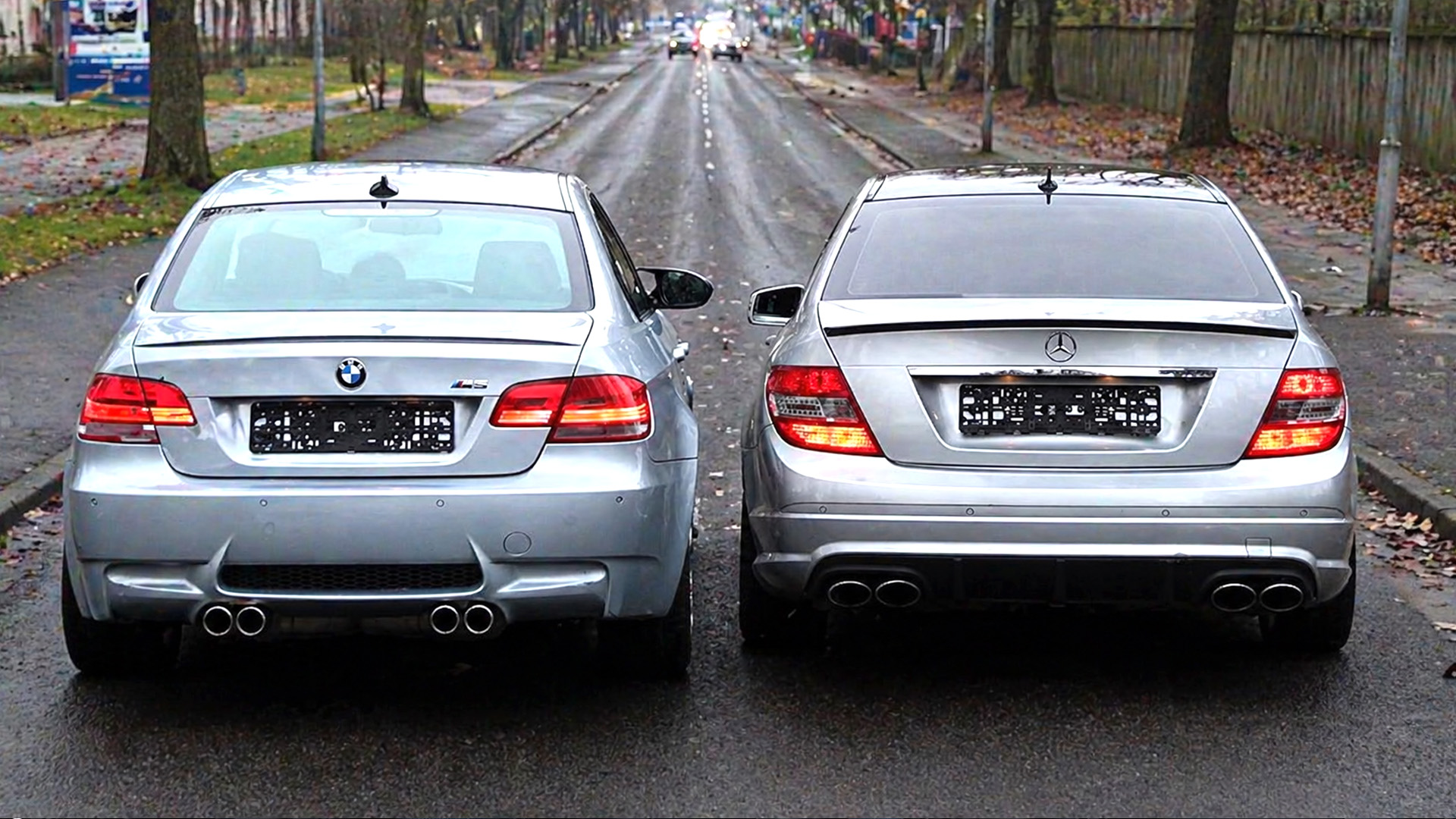 Welke trekt harder: BMW M3 of Mercedes C63?