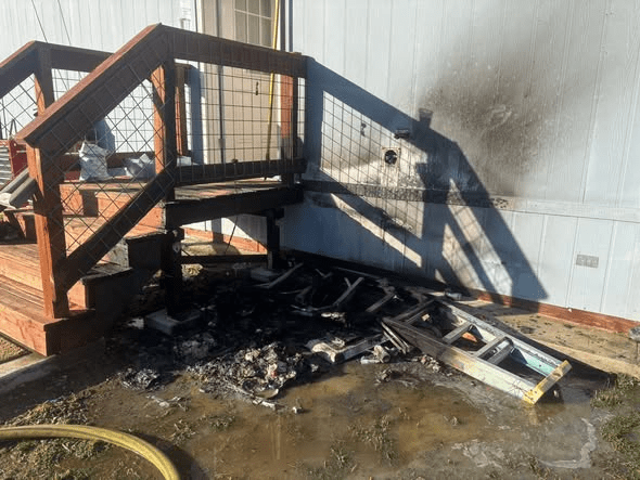 Woman, pets rescued from Valley Springs house fire