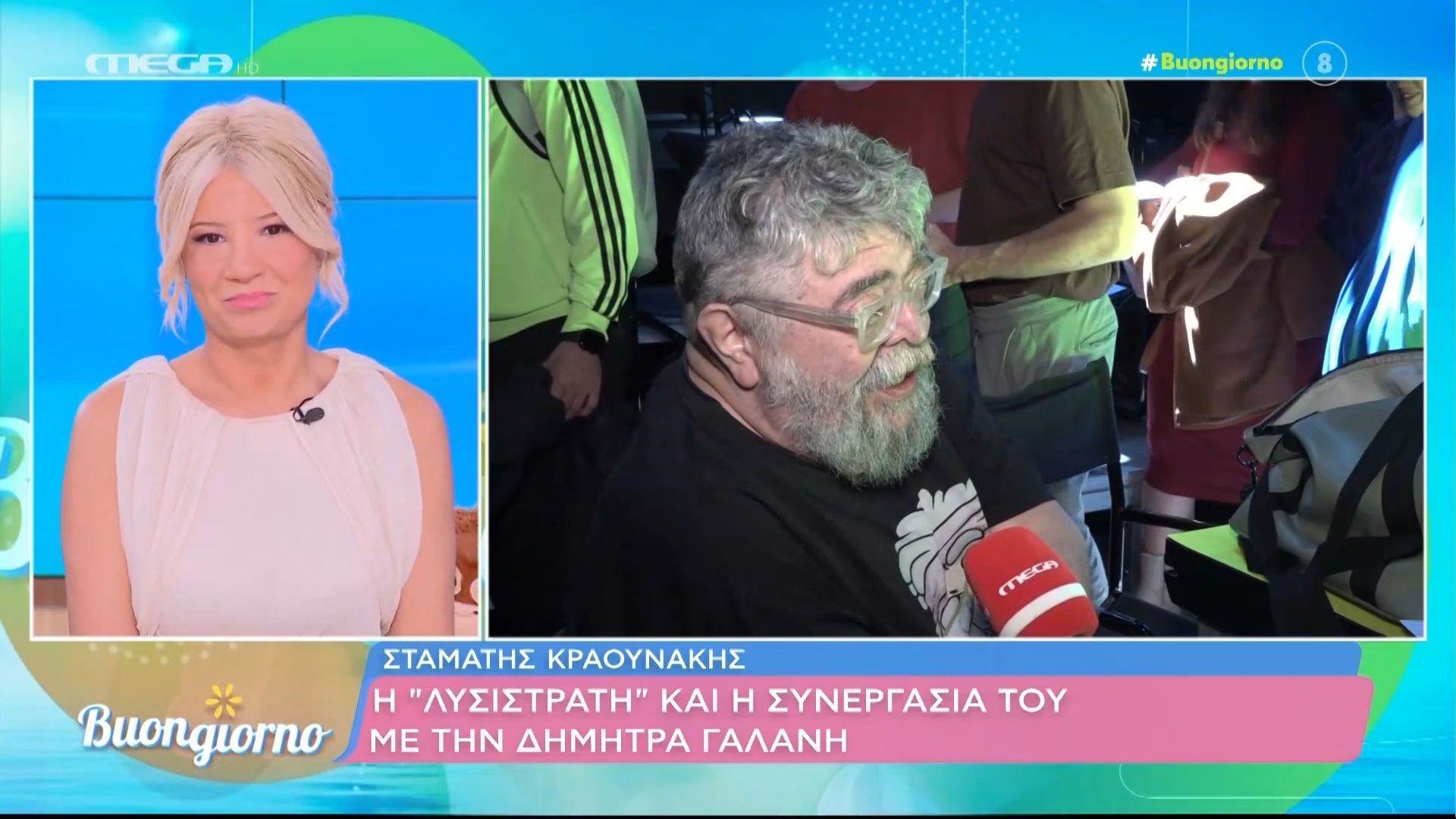 Σταμάτης Κραουνάκης: «Ό,τι έχω να πω για την κατάσταση γύρω μου, τα λέω ...