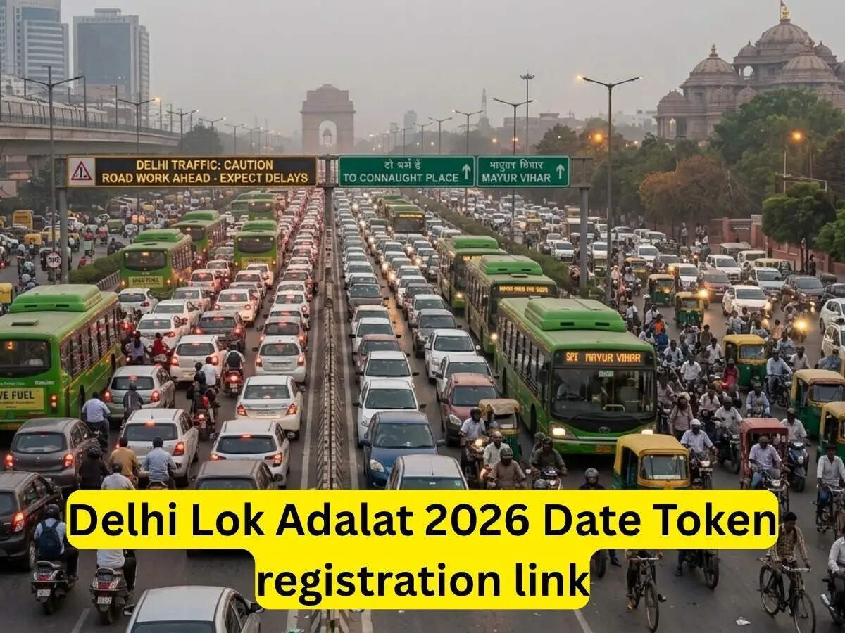 Delhi Lok Adalat token date: Check direct link for token registration ...