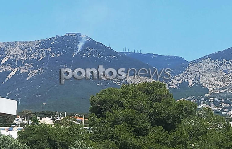 Φωτιά στην Πάρνηθα: Σε εξέλιξη επιχείρηση κατάσβεσης στο Μαυροβούνι