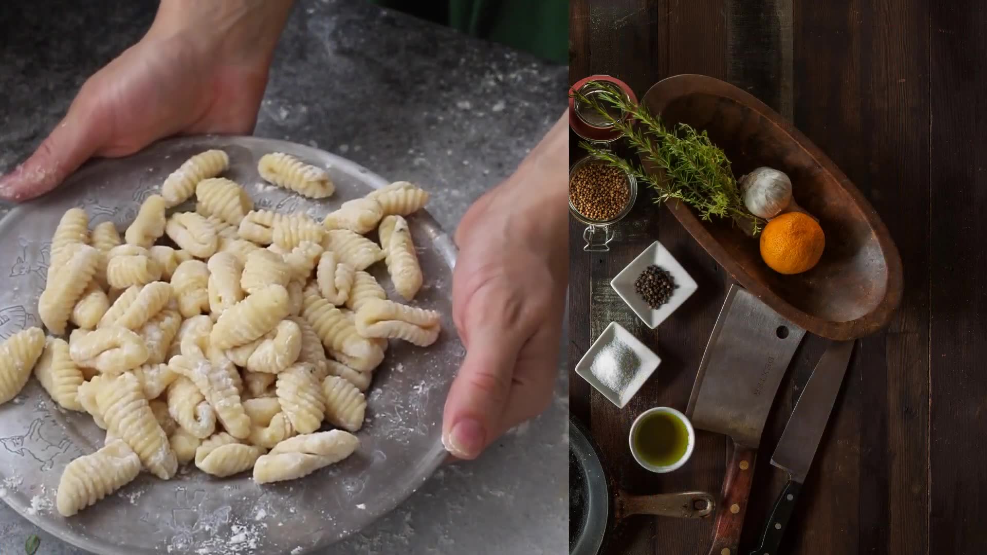 Fresh potato gnocchi made from scratch with detailed steps