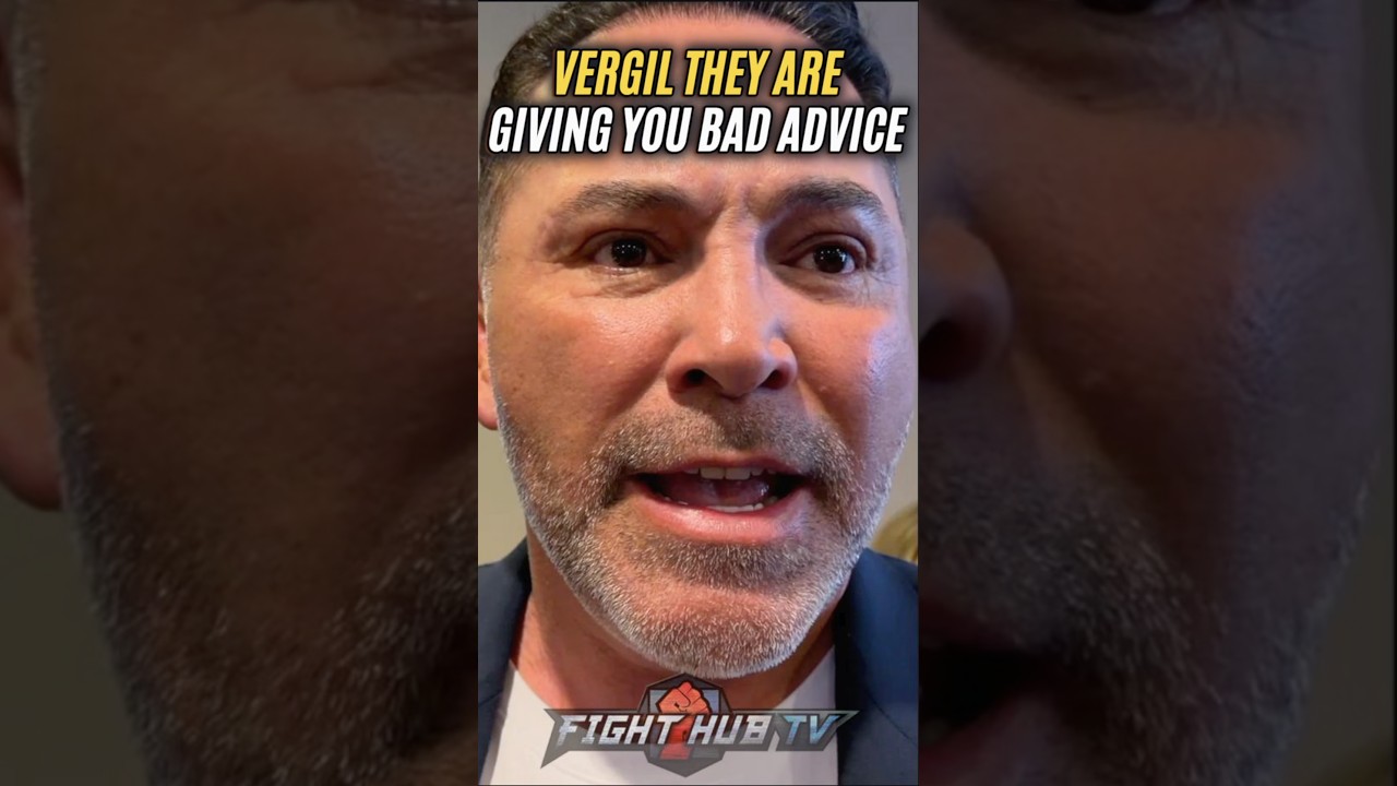 Oscar De La Hoya delivers new message to Vergil Ortiz