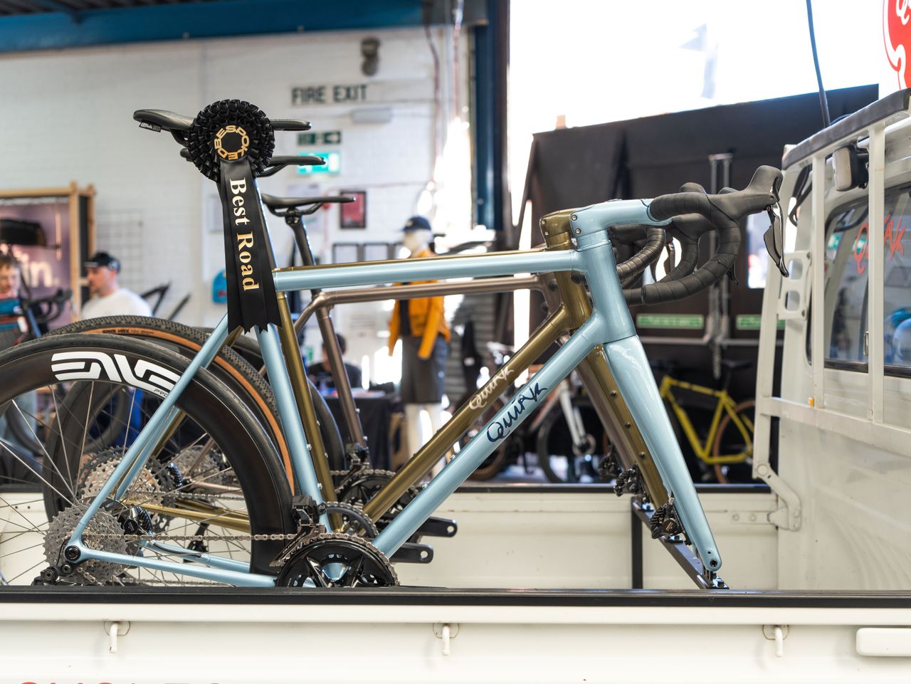 Quirk Cycles wins best road bike at Bespoked London 2026