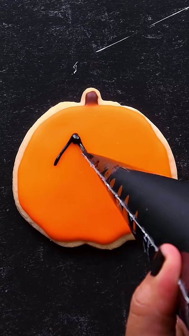 Enjoy the spookiest cookie from the pumpkin patch