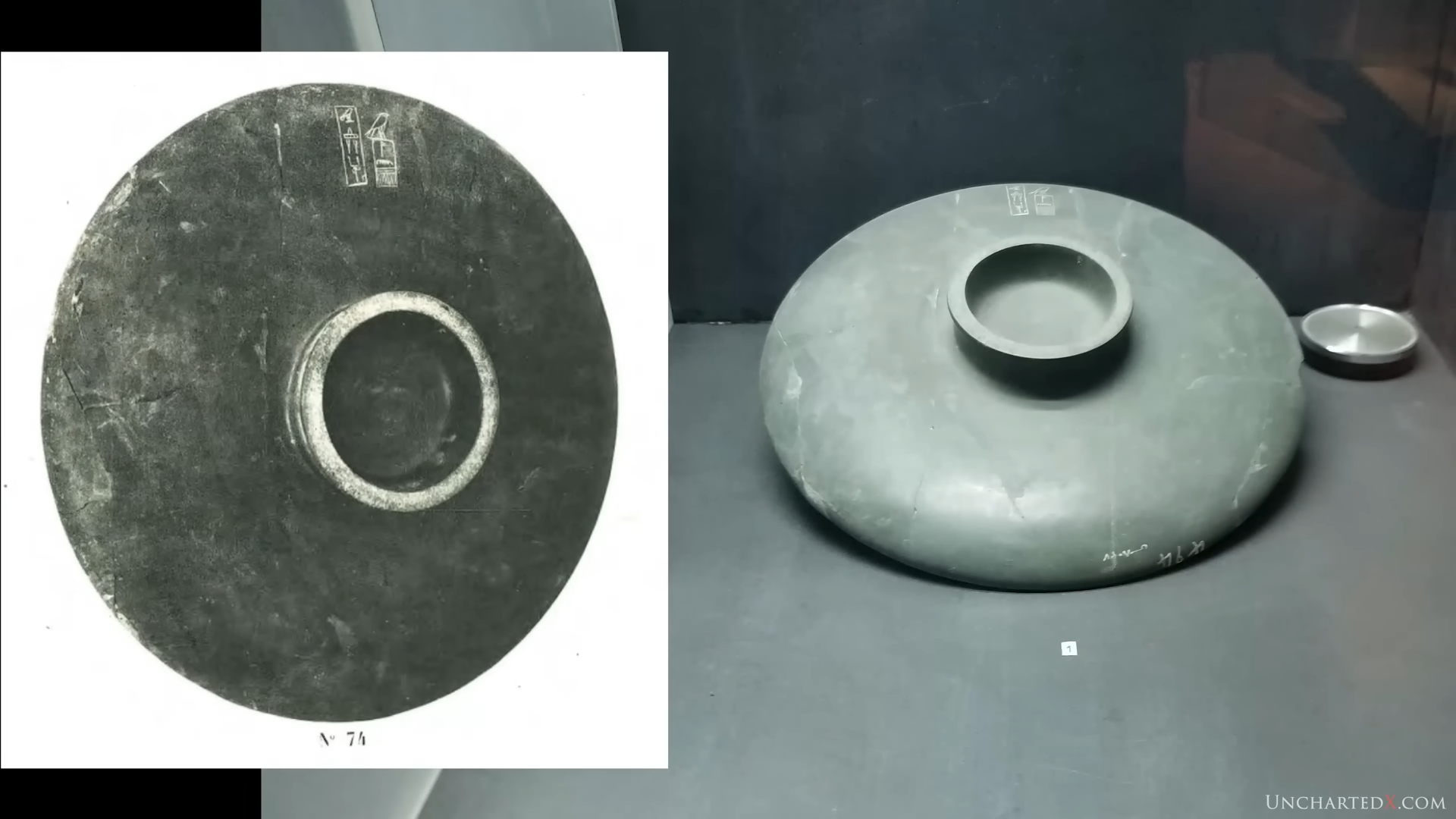 Rare footage reveals ancient artifacts beneath an Egyptian pyramid