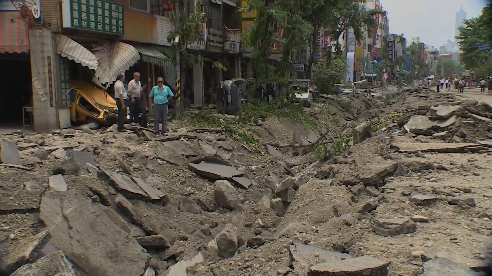 A hidden leak beneath the city then the streets exploded without warning