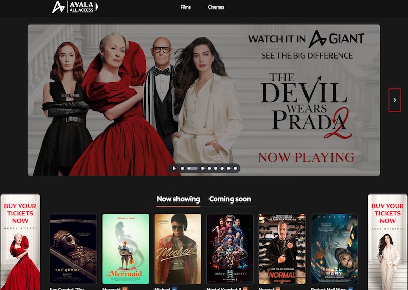 Ayala Malls Cinemas launches all-in-one booking platform