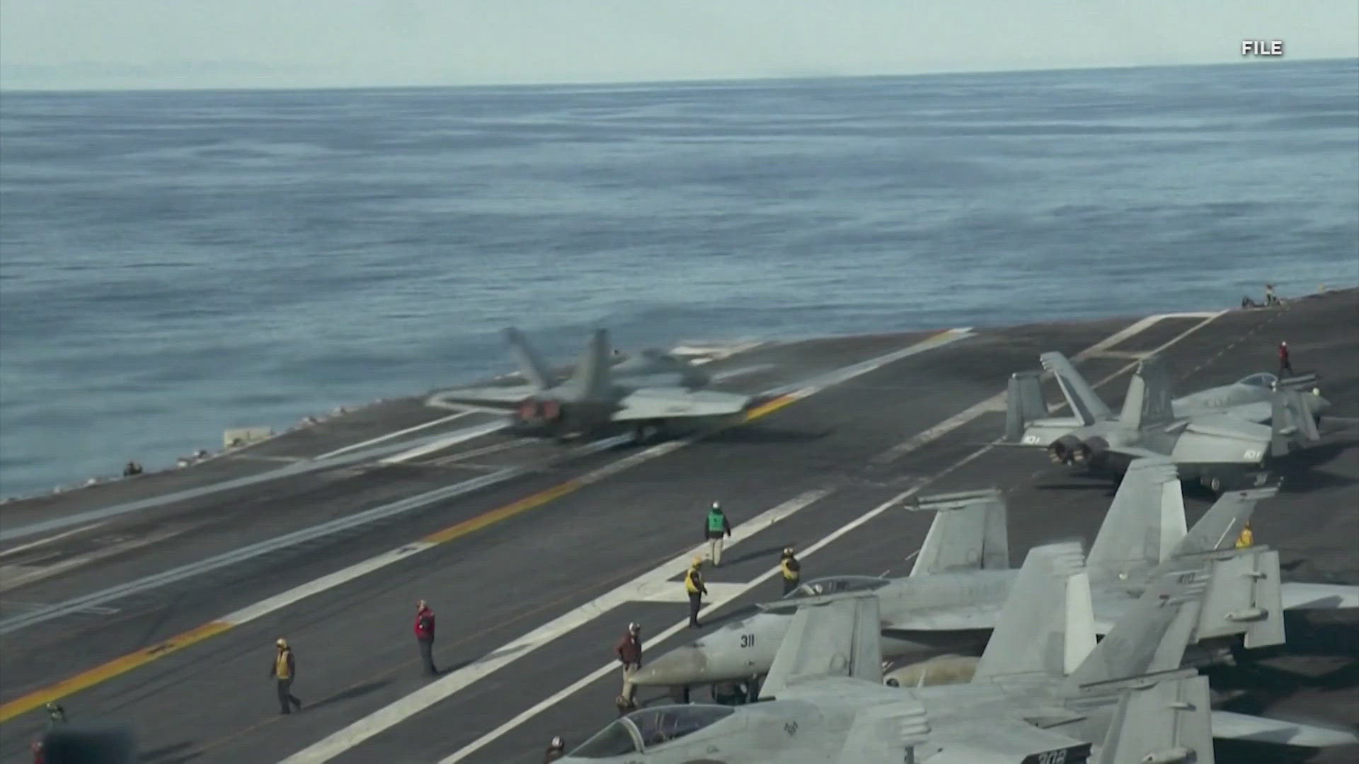 Aircraft carrier that was deployed to assist in Iran war reportedly set ...